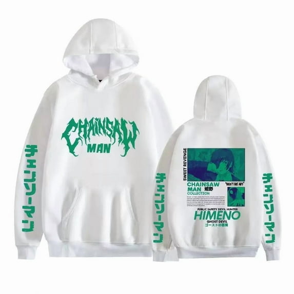 Chainsaw Man Sense Of Potency Printing streetwear Drawstring Long ...