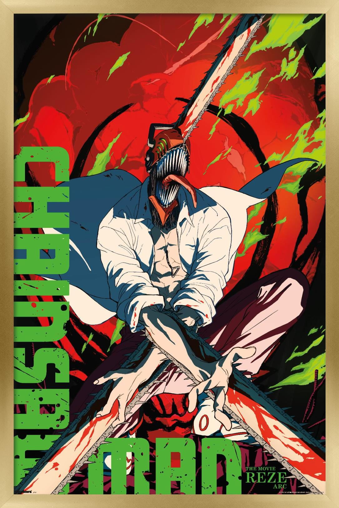 Chainsaw Man - The Movie: Reze Arc (2025) - Bomb Key Art Wall Poster ...