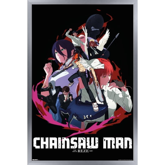 Chainsaw Man - The Movie: Reze Arc (2025) - Teaser One Sheet Wall ...