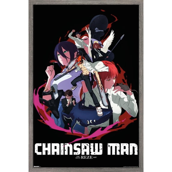 Chainsaw Man - The Movie: Reze Arc (2025) - Teaser One Sheet Wall ...