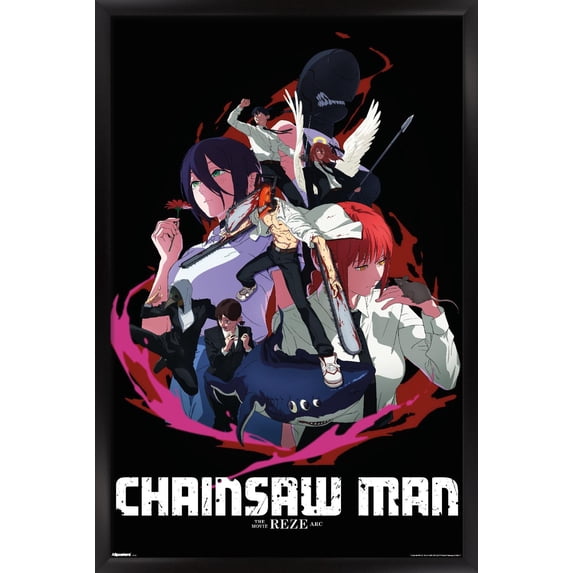 Chainsaw Man - The Movie: Reze Arc (2025) - Teaser One Sheet Wall ...