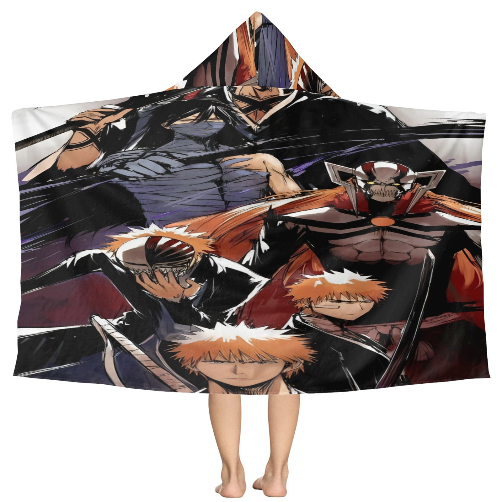 Chainsaw Man beach Cape Towel: A versatile, soft, and absorbent accessory with a cape design for ...