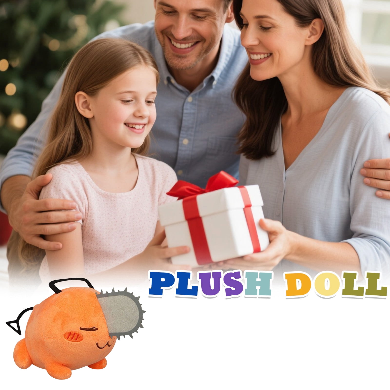 Chainsaw Man the Movie: Reze Arc Plush Toy - Pochita Stuffed Toy - Cute ...