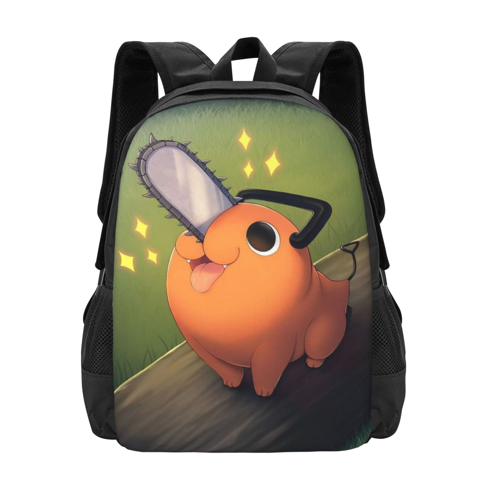 Chainsaw Orange Men Backpacks Bag Laptop Bag Bookbag Backpack 16.5 Inch ...