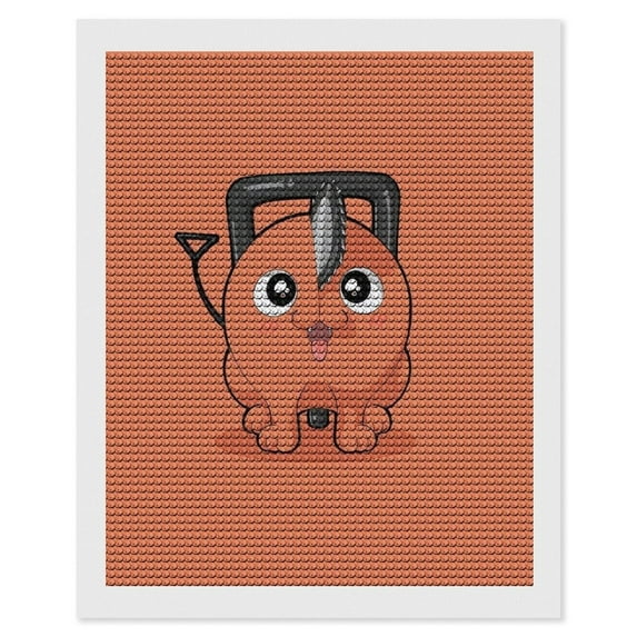 Chainsaw Orange Men Diamond Art Kits for Adults DIY 5D Round Full Drill ...