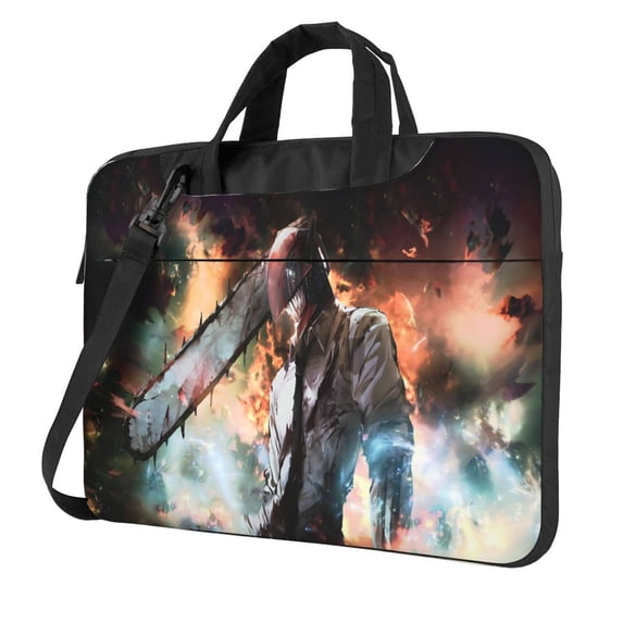 Chainsaw Orange Men Laptop Bag For Women Men Waterproof Laptop Shoulder ...