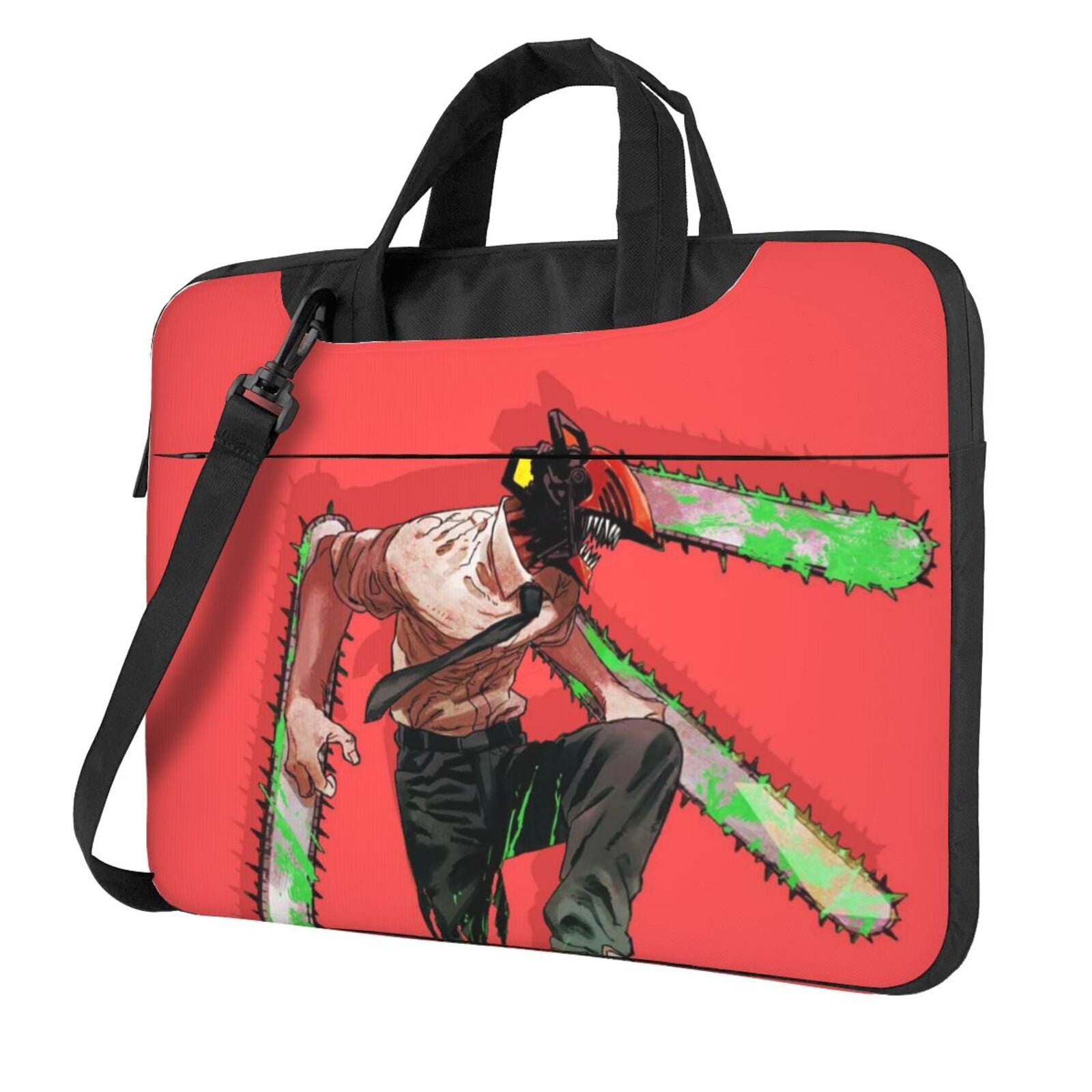 Chainsaw Orange Men Laptop Bag For Women Men Waterproof Laptop Shoulder ...