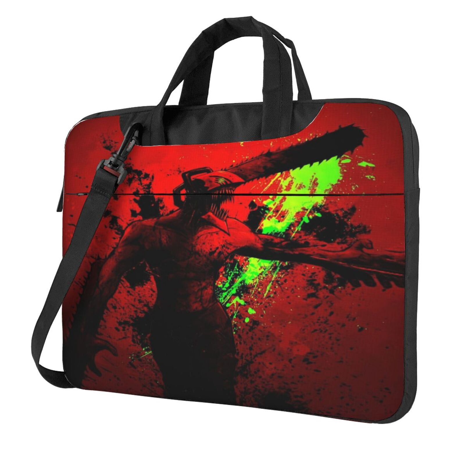 Chainsaw Orange Men Laptop Bag For Women Men Waterproof Laptop Shoulder ...