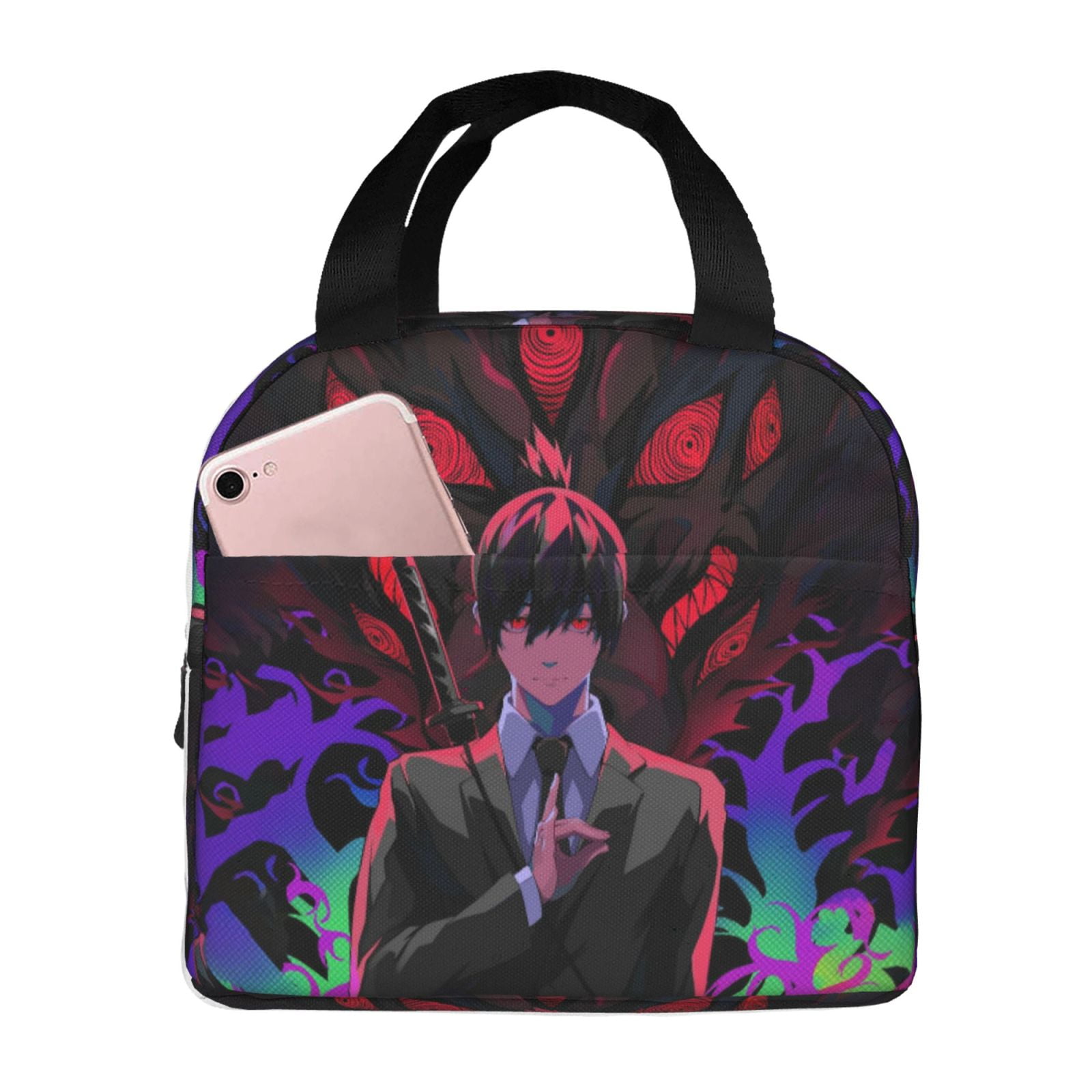 Chainsaw Orange Men Lunch Box Insulated Lunch Bag For Women Men ...