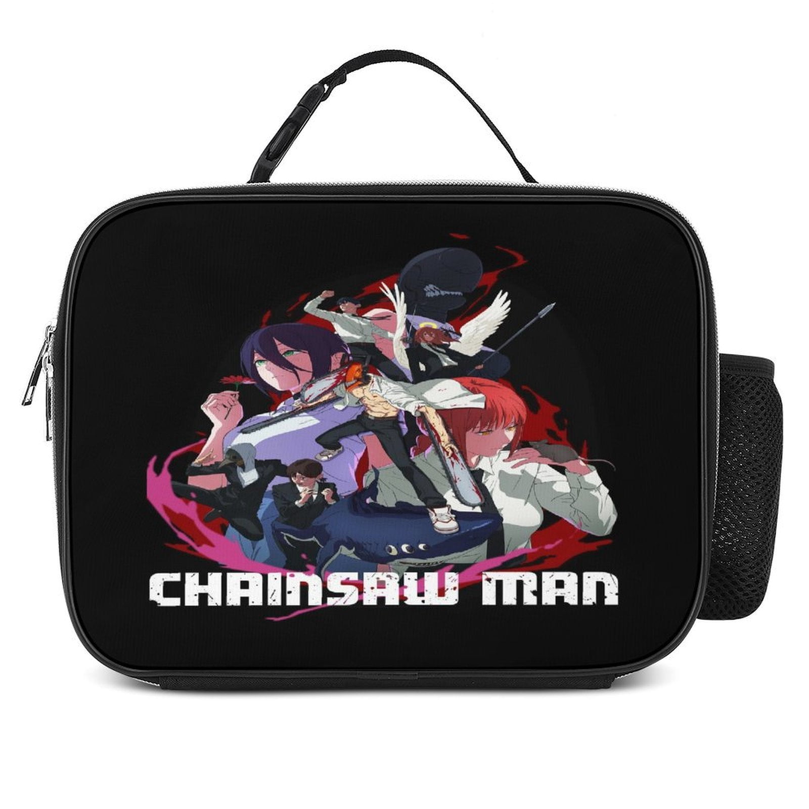 Chainsaw Orange Men Reusable Lunch Bento Box Insulated Portable ...