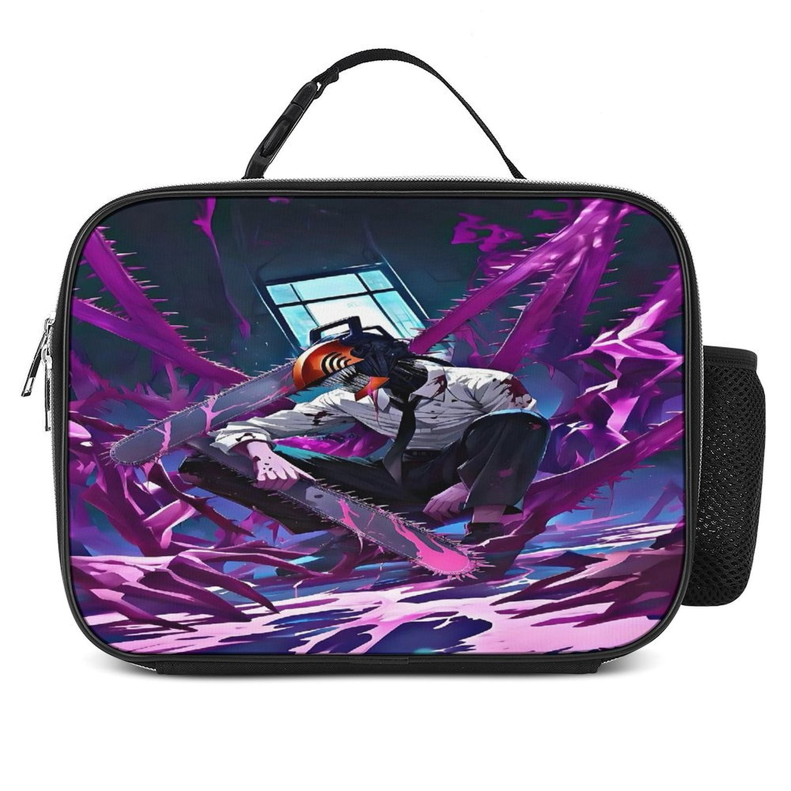 Chainsaw Orange Men Reusable Lunch Bento Box Insulated Portable ...