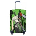 Chainsaw Orange Men Travel Luggage Cover Washable Suitcase Cover ...