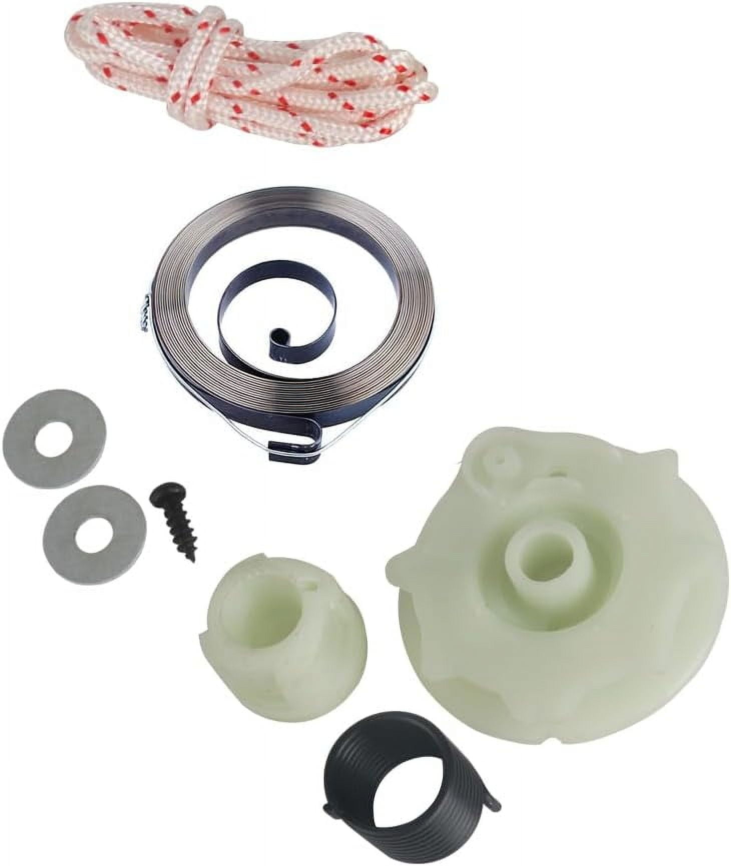 Chainsaw Recoil Starter Pulley Spring Kit Replacement for Poulan PP4218 ...