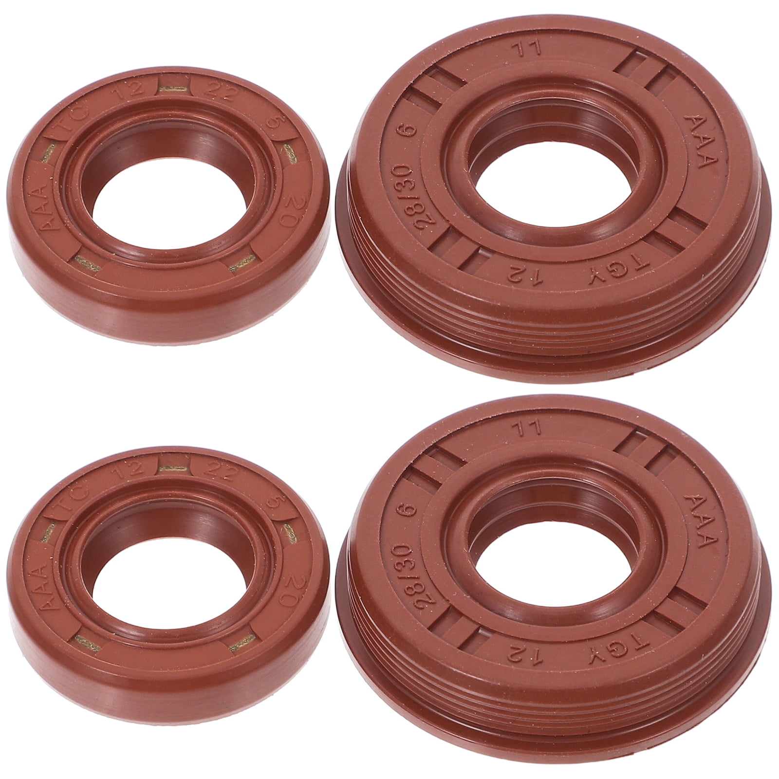 Chainsaw Shaft Oil Seal,2 Pair Chainsaw Crankshaft Oil Seals 12 Inch 14 ...