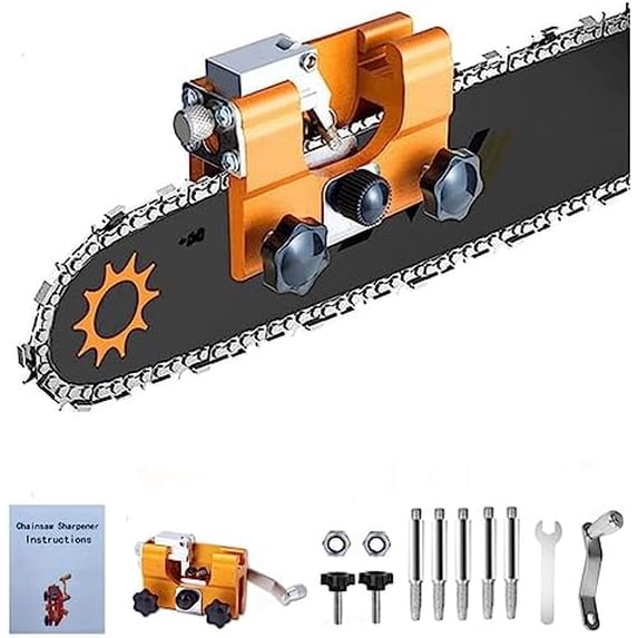 Chainsaw Sharpener, Portable Chain Saw Sharpening Tool Set, Sharpener ...