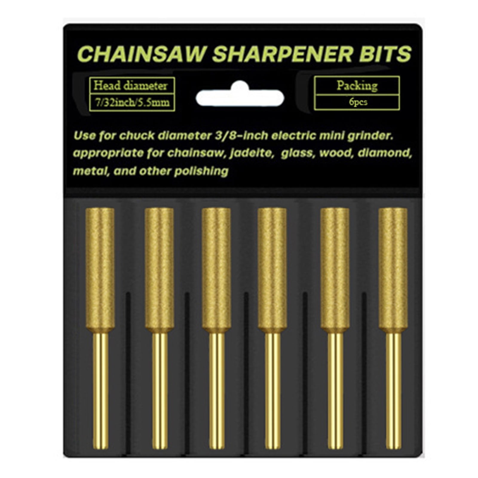 Chainsaw Sharpening Stone Grinding Rods Woodworking Chainsaw Accessory ...