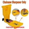 Chainsaw Teeth Sharpener 14-20in Chain Saw Blade Bar Fast Sharpening ...