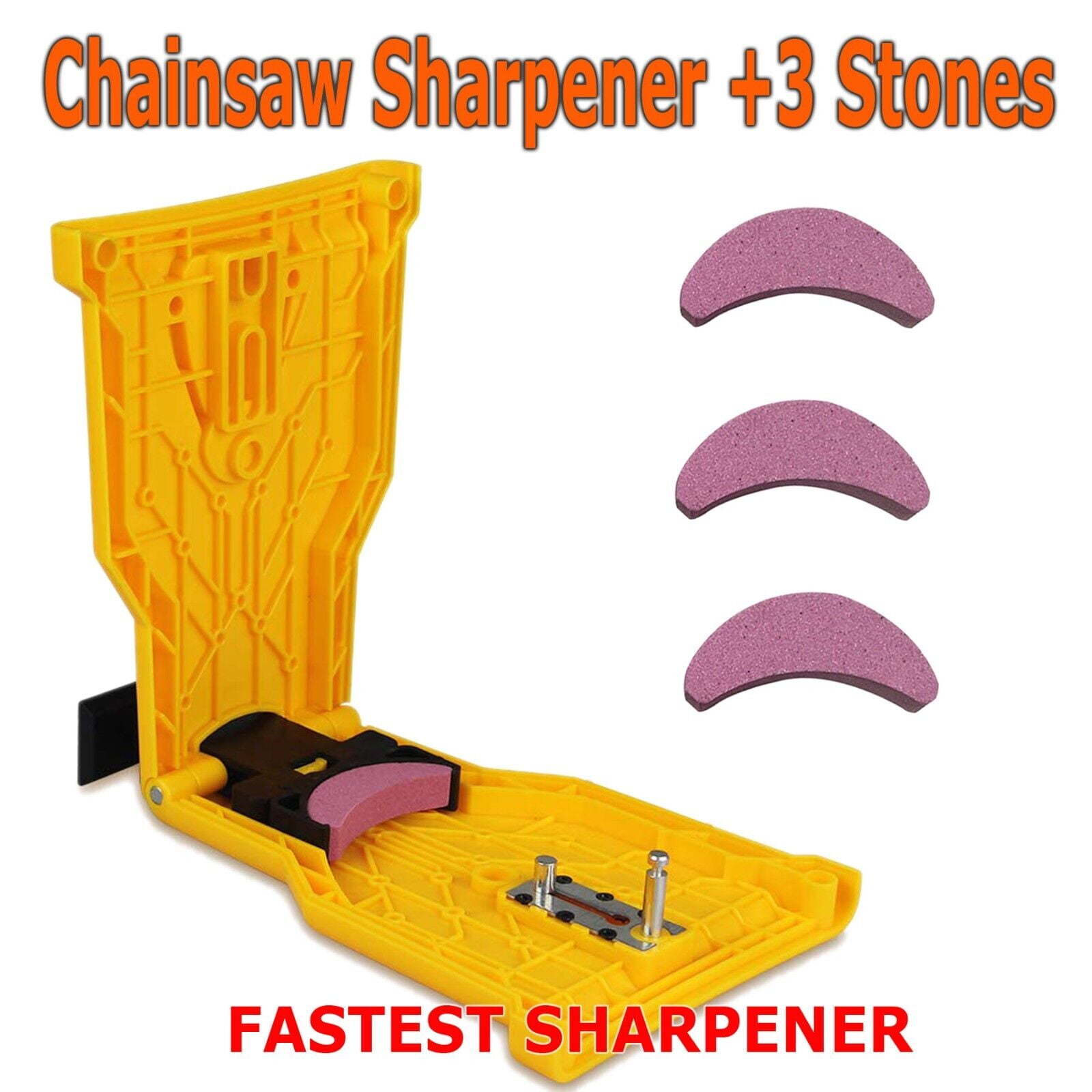 Chainsaw Teeth Sharpener 14-20in Chain Saw Blade Bar Fast Sharpening ...