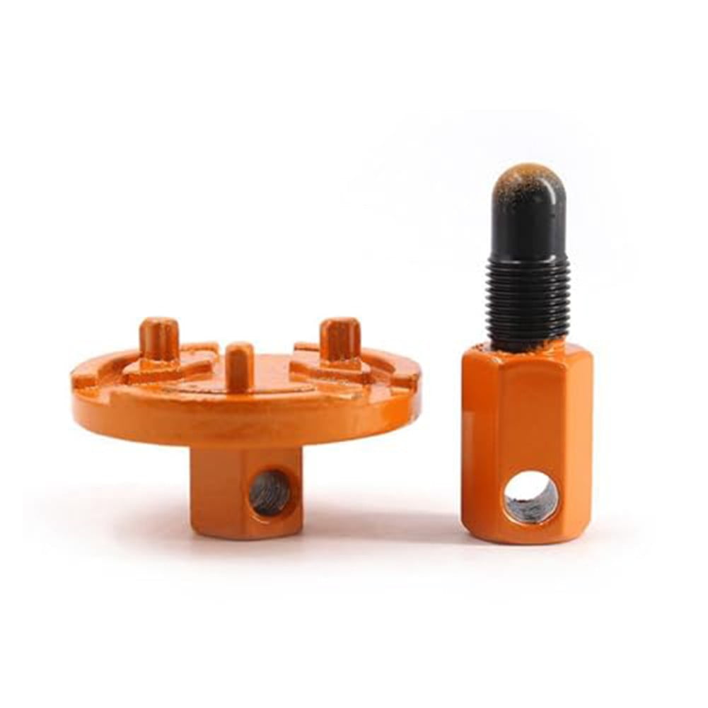 Chainsaw clutch flywheel removal tool including piston stopper, clutch ...