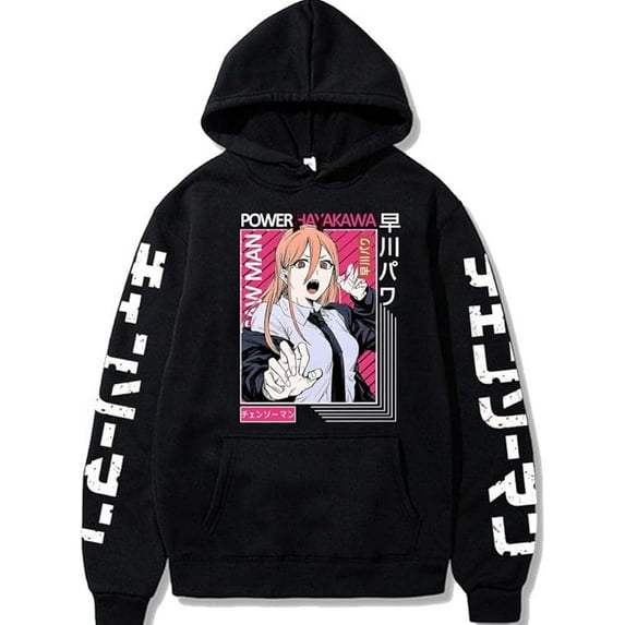 Chainsaws Anime Pullover Man Hoodie Printed Graphic Hooded Sweatshirt ...