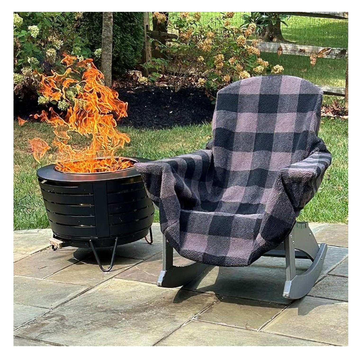 The Chair Blanket – Reversible, Waterproof & -Lined - Stretchable ...