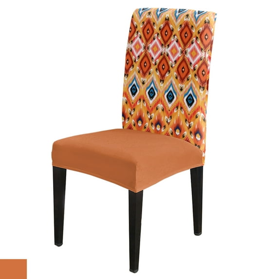 Chair Cover Aztec Style Textures for Kitchen Seat Dining s Stretch ...