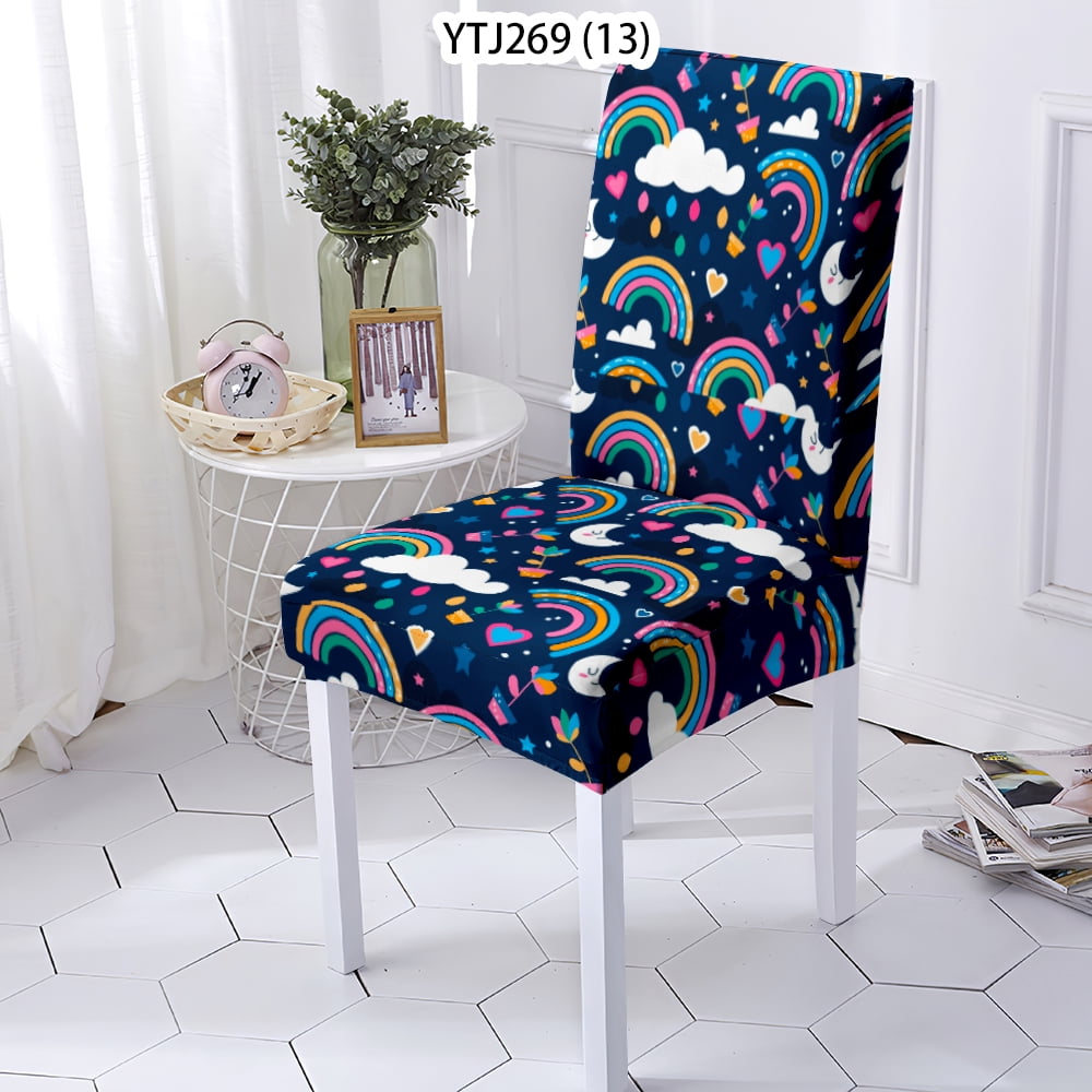 Chair Cover Back House Restaurant Hotel Seat Case Sliovers Protector ...