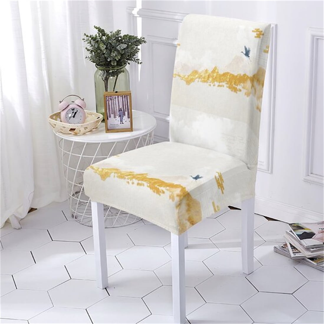 Chair Cover Chinese Style Chairs Cover For Dining Chairs Landscape ...