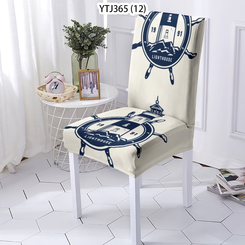 Chair Cover Marine Jelly Chaise Seat CaseRemovable Stretch s Dinner ...