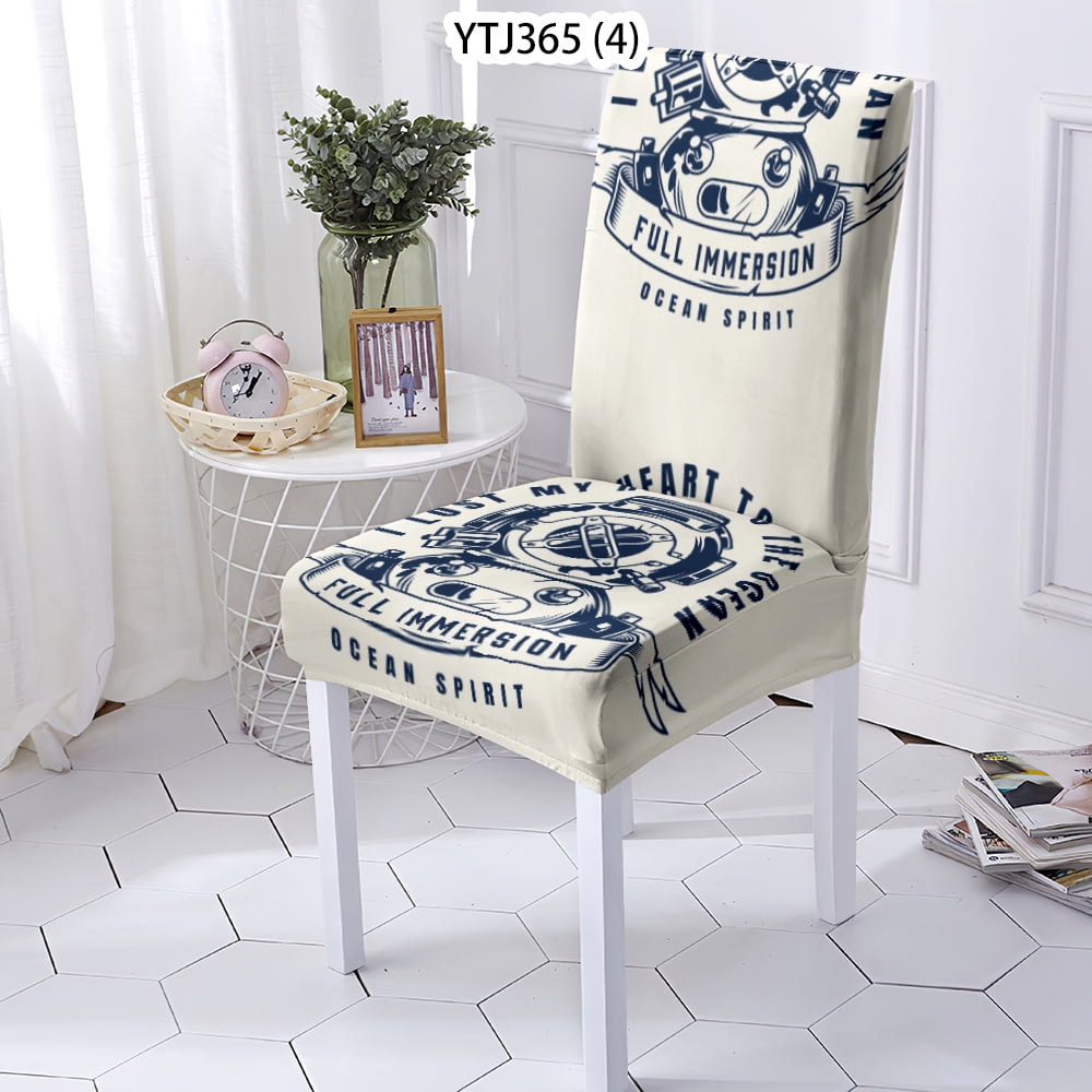 Chair Cover Marine Jelly Chaise Seat CaseRemovable Stretch s Dinner ...