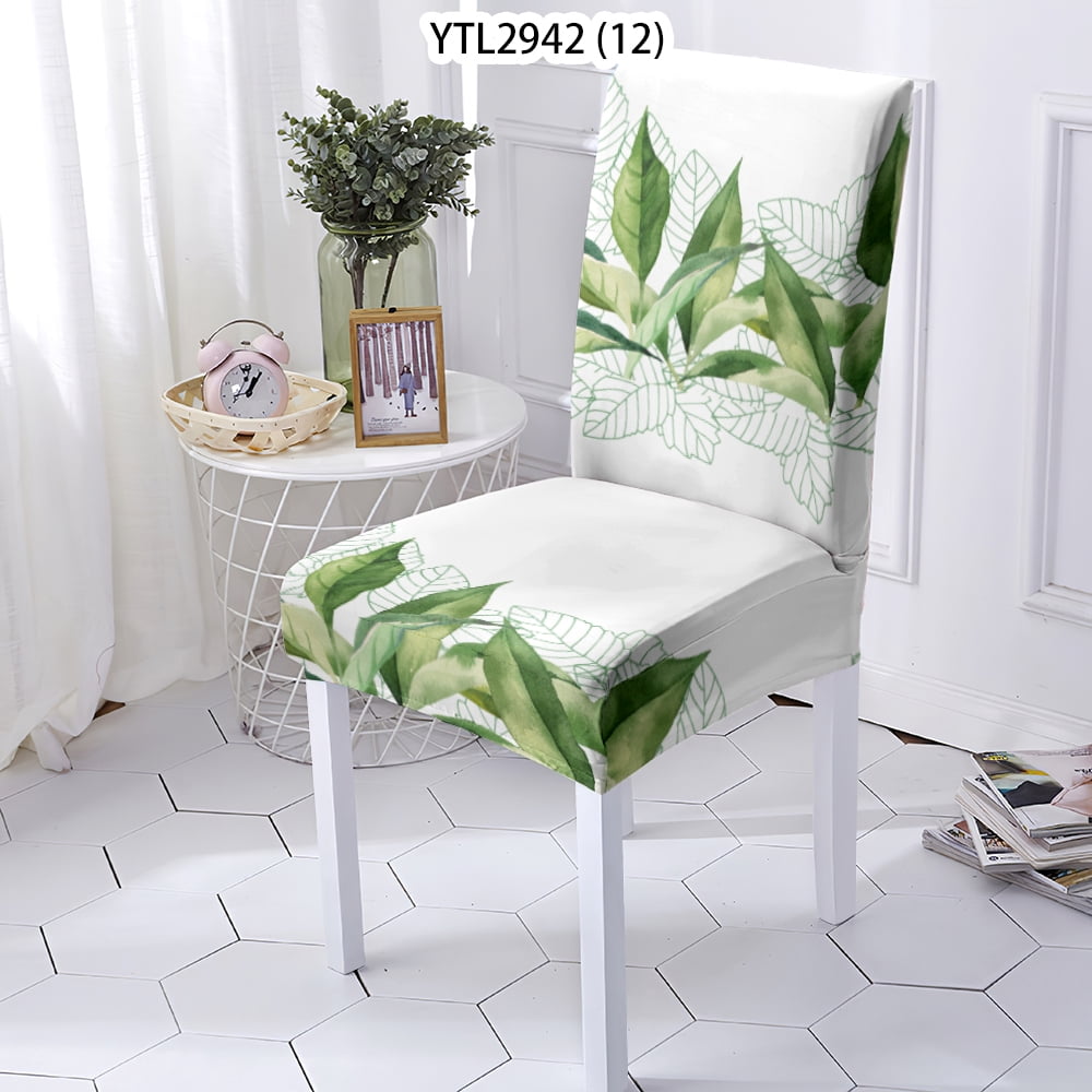 Chair Cover Natural Scenery Style Covers For Dining Chairs Chaircover ...