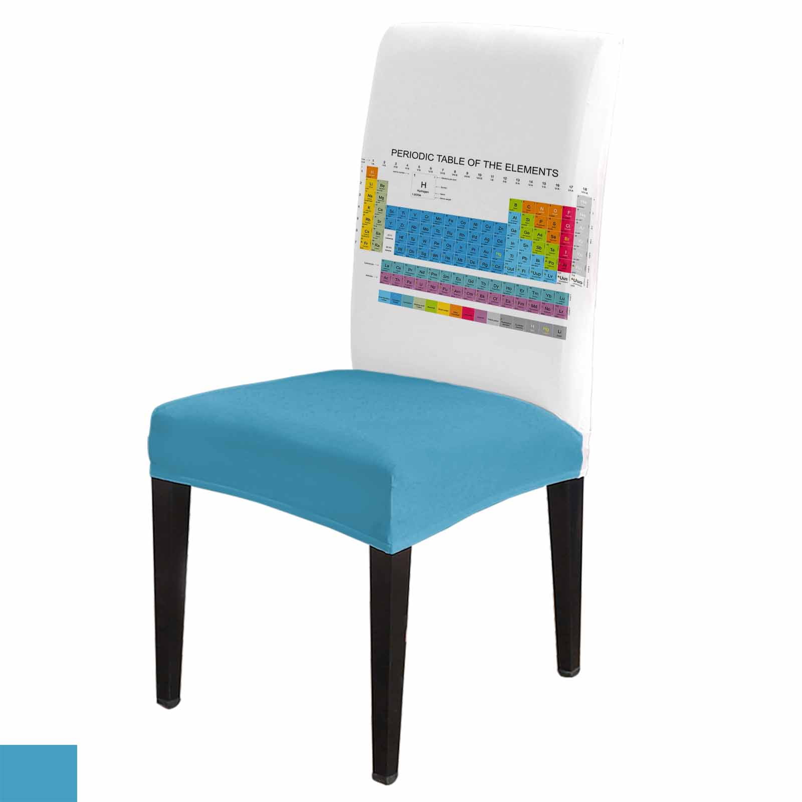 Chair Cover Periodic Table Of Stretch Elastic Dining Room Chair ...