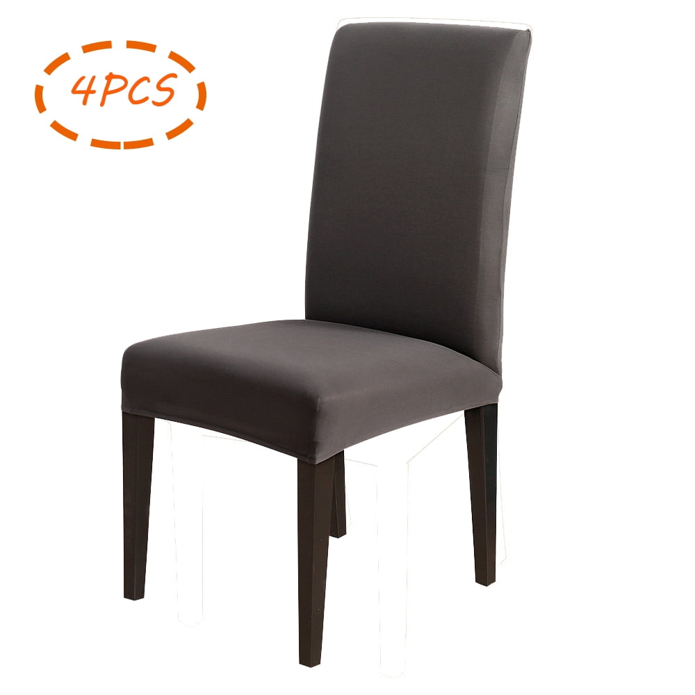 Chair Cover, Stretch Chair Seat Cover Removable Washable Dining Room ...