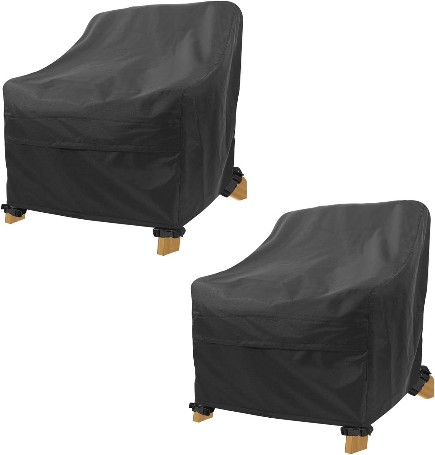 Chair Covers 2 Pack - Waterproof Outdoor Chair Covers (32"L x 35"D x 36 ...