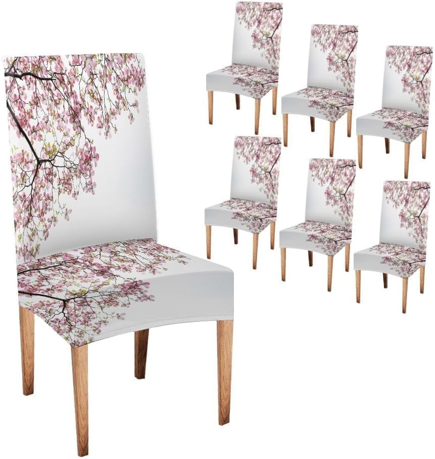 Chair Covers 6 Pack,Stretch Parsons Chair Slipcovers Universal ...