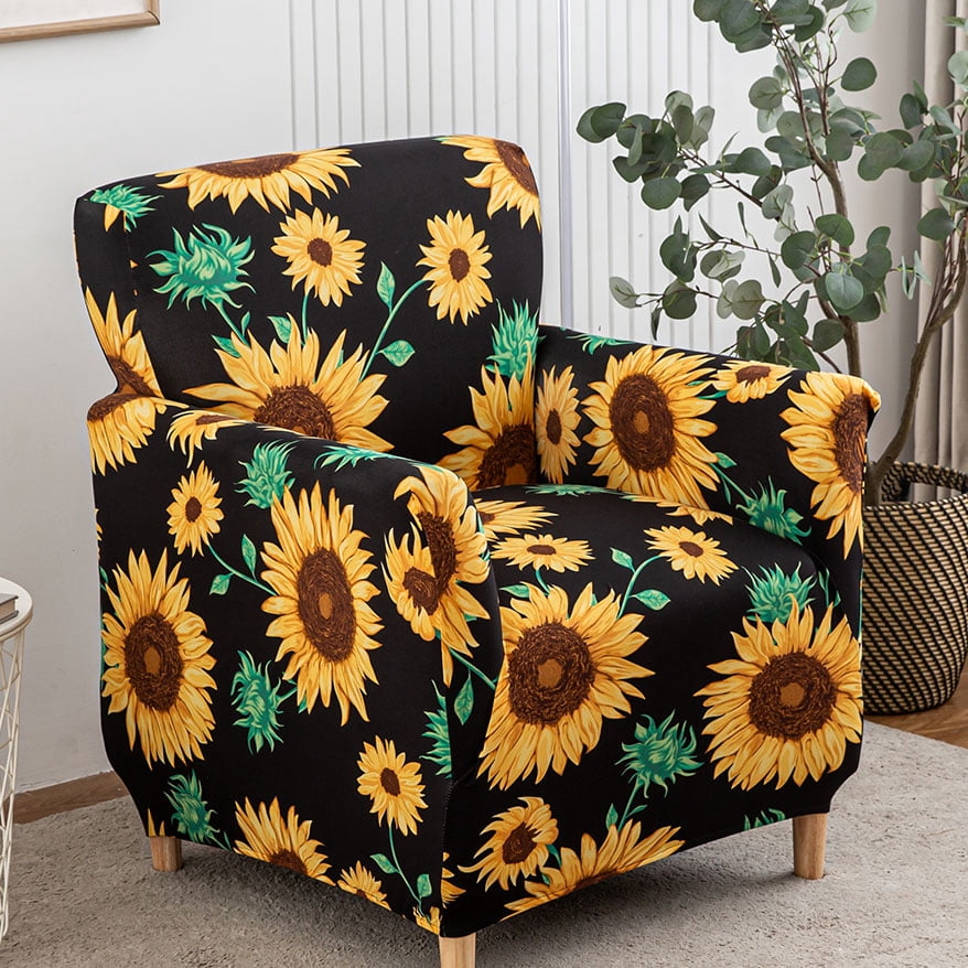 Chair Covers with Arms Stretch Mid Century Modern Chair Slipcovers 1 ...