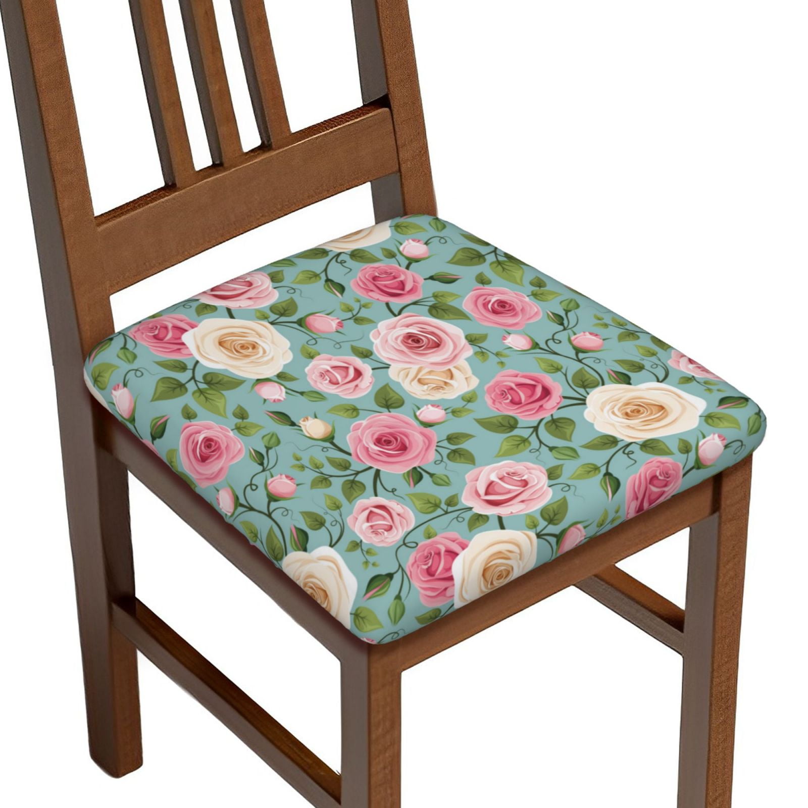 Chair Covers for Dining Chairs - Rose Flowers Temg Stretch Removable ...