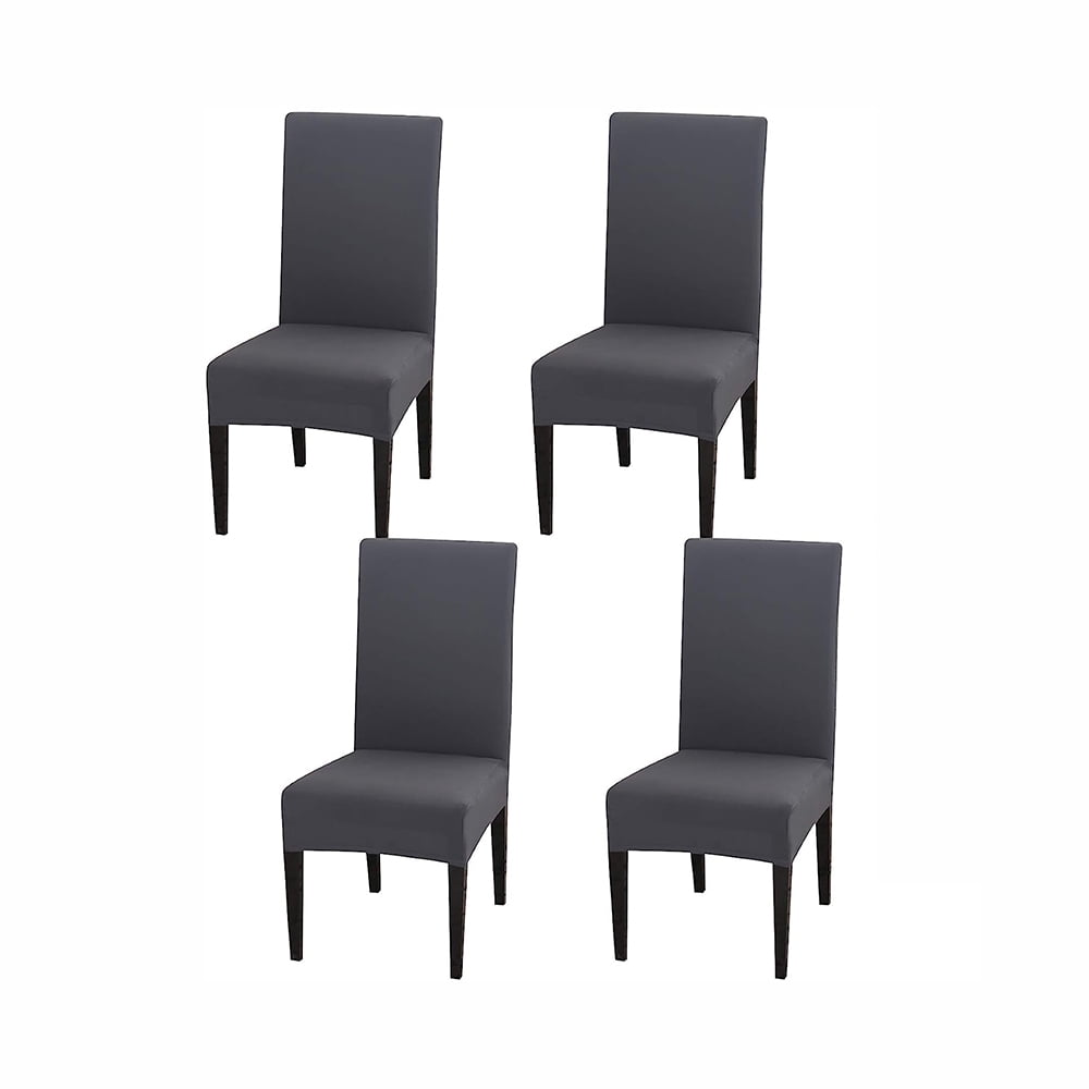 TuseyRxln Chair Covers Set of 4 Stretch Chair Covers for Dining Room ...