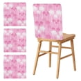 Chair Covers Set of 4 Tropical Palm Tree Chair Slipcover Protector ...