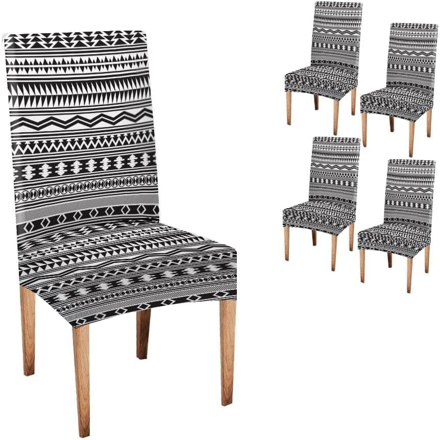 Chair Covers Tribal Striped Pattern Geometric Background Included in ...