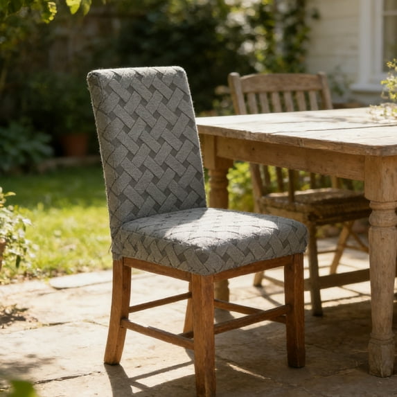 Chair Covers for Dining Chairs - Thickened Velvet, Stretch Fit ...