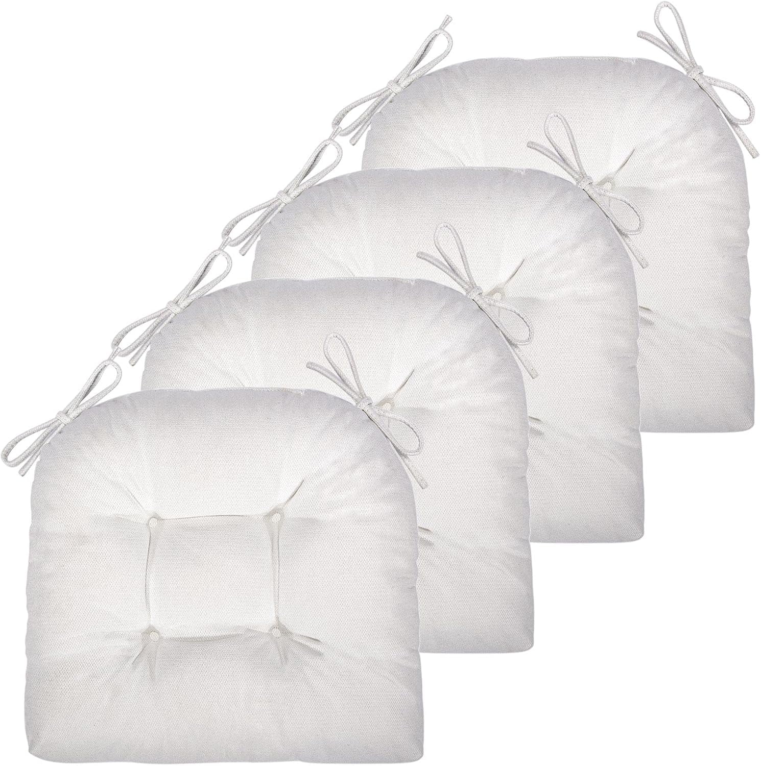 Chair Cushion, 4 Pack Chair Cushions for Dining Chairs, Chair Pads and ...