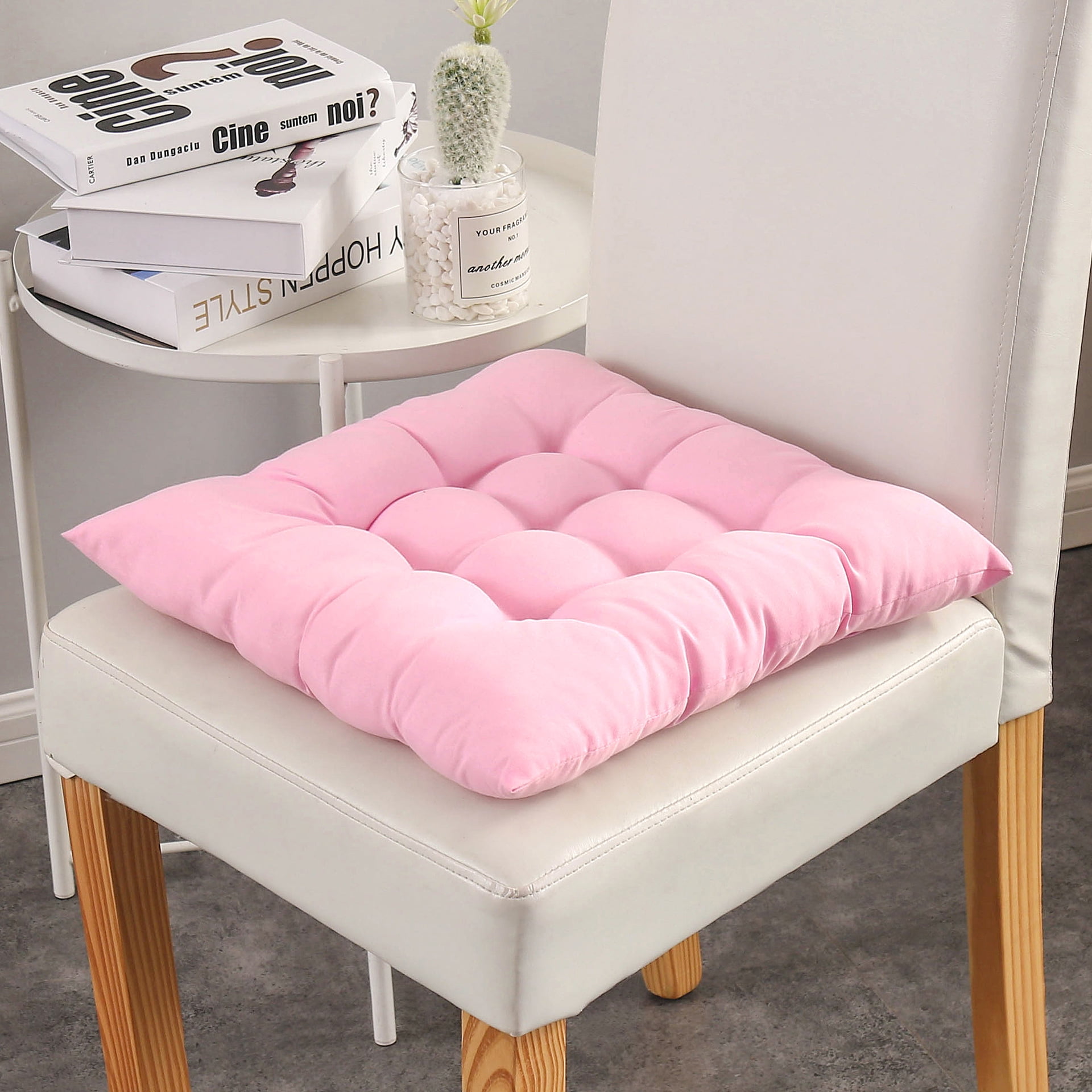 Chair Cushion with Ties Ultra Soft Warm Floor Cushion for Kids Reading ...