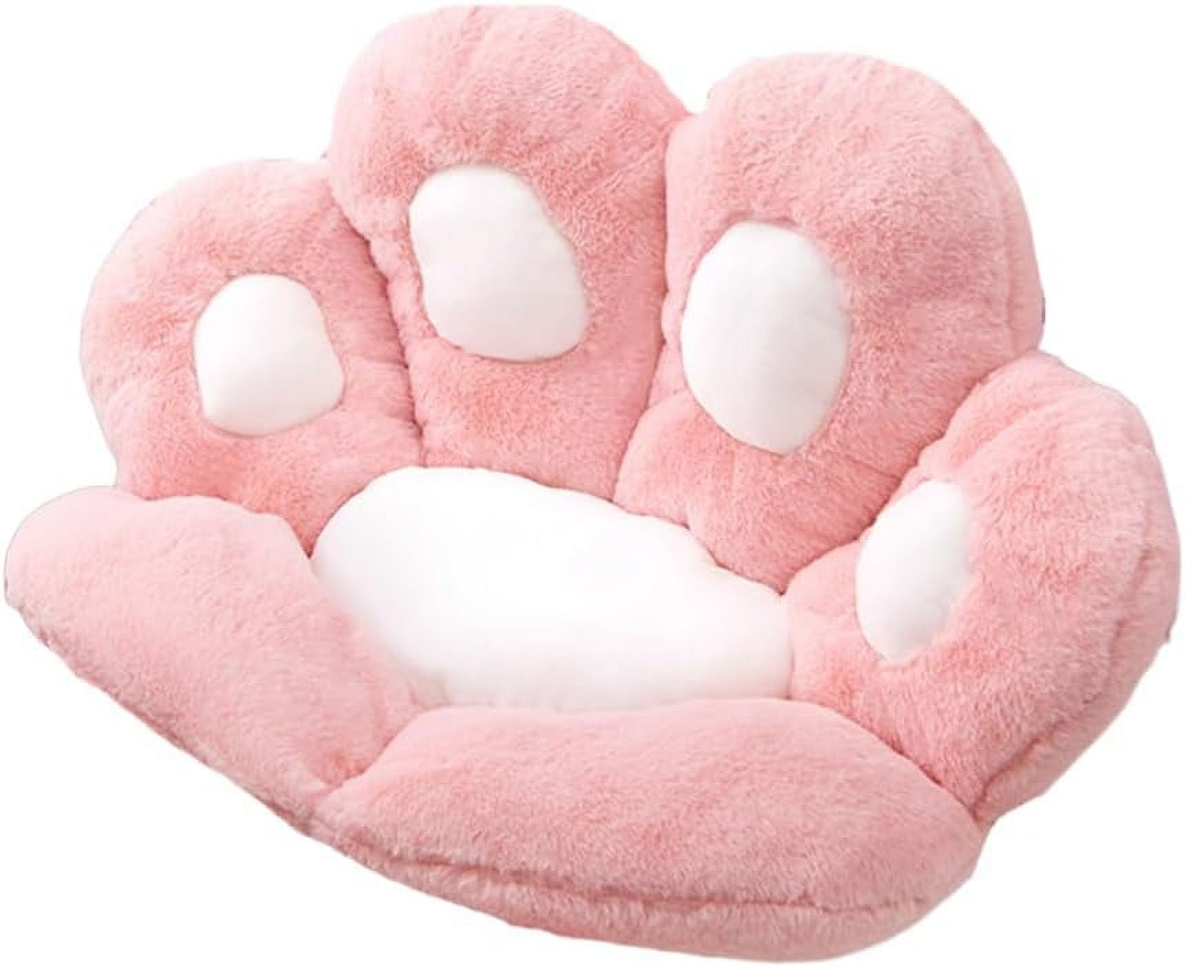 Chair Cushions, 60X70CM Cat Paw Cushion, Paw Shaped Office Chair ...