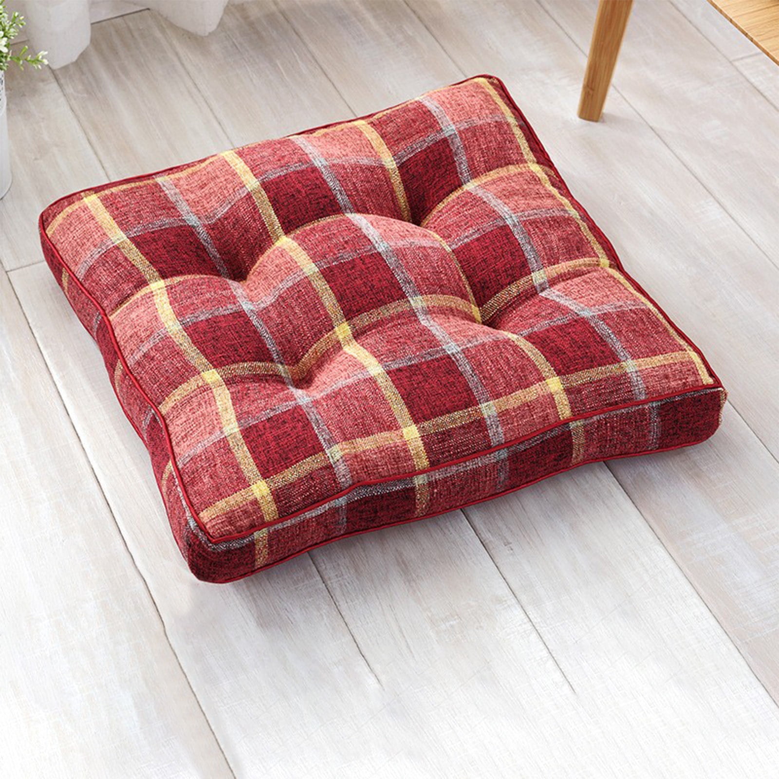 Chair Cushions for Dining Chairs,Plaid Pattern Seat Pad,Dining Kitchen Chair Cushions ,Chair ...