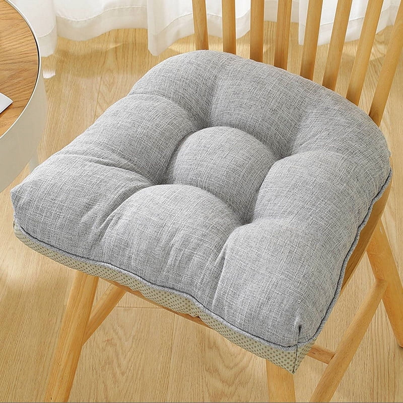 Chair Cushions, Tufted Chair Pads, Washable U Shaped Soft Thick ...