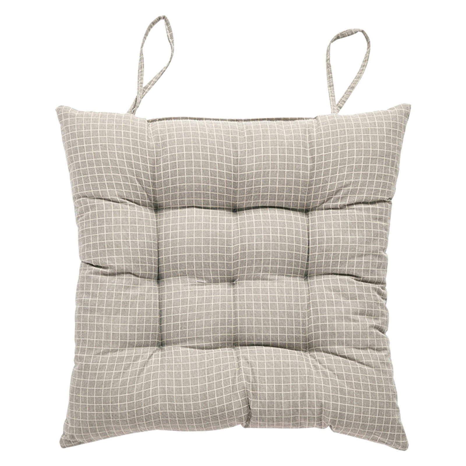 Chair Cushions for Dining Chairs, Tufted Overstuffed Textured Memory ...