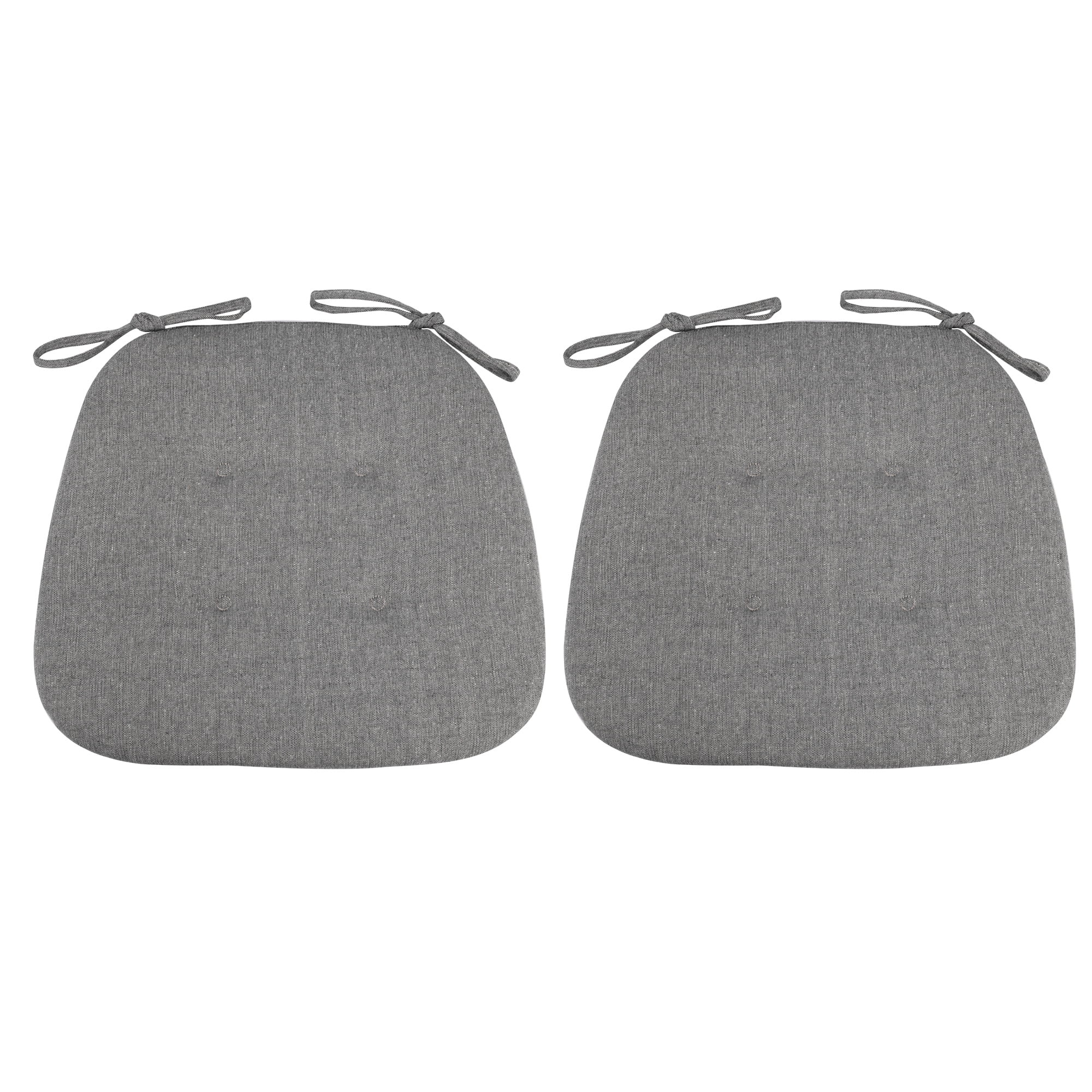 Chair Cushions for Kitchen Chairs Set of 2 Dining Chair Pads, Universal ...