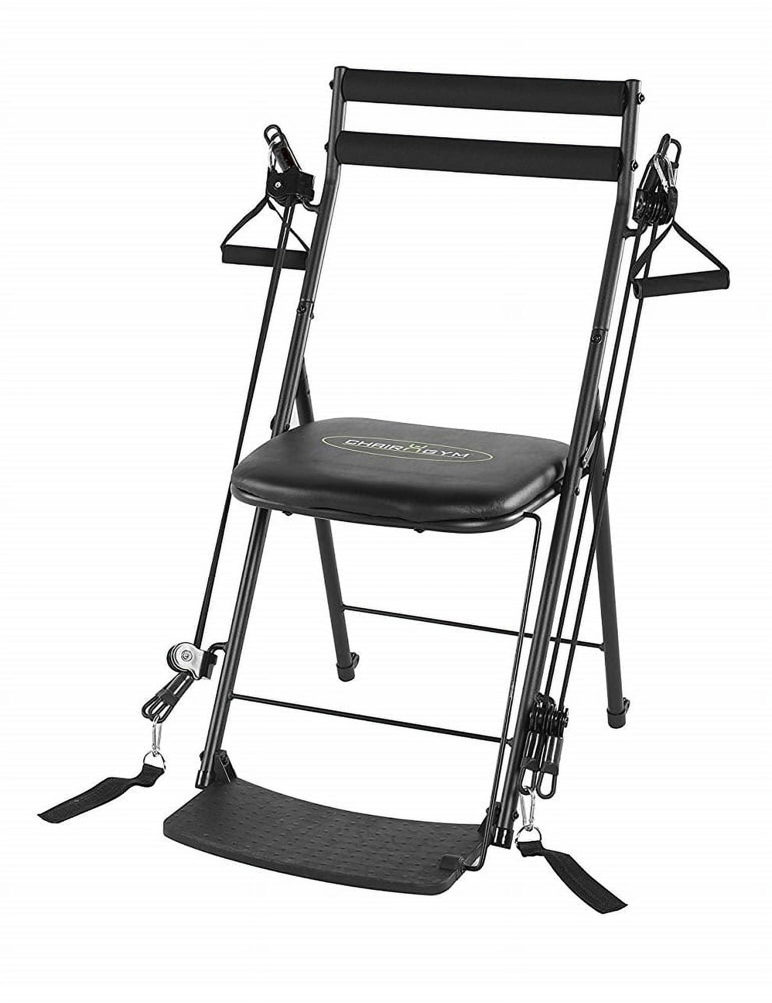 Chair Gym Total Body Fitness Workout Personal Exercise Resistance Chair ...