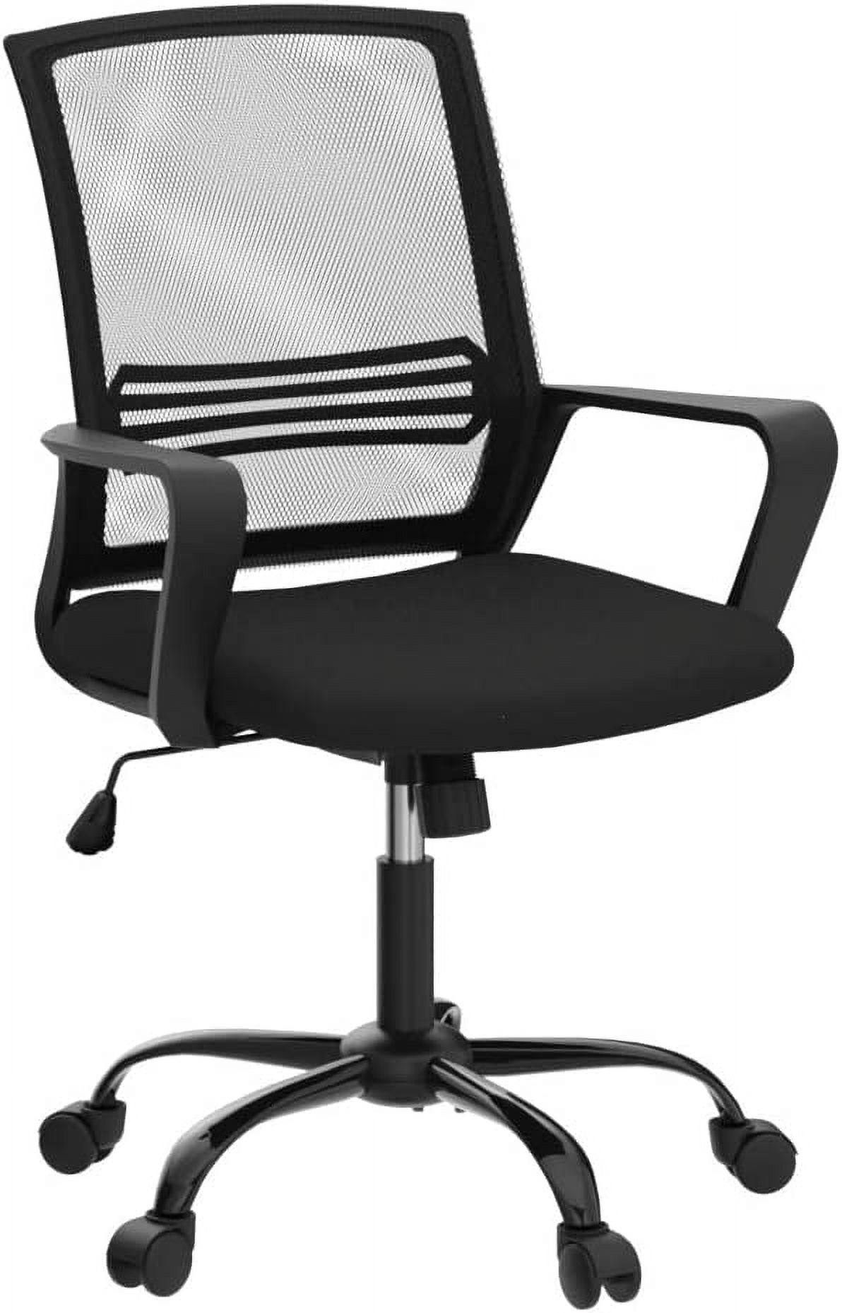 Chair Home Mesh Computer Ergonomic Office Chair with Lumbar Support ...